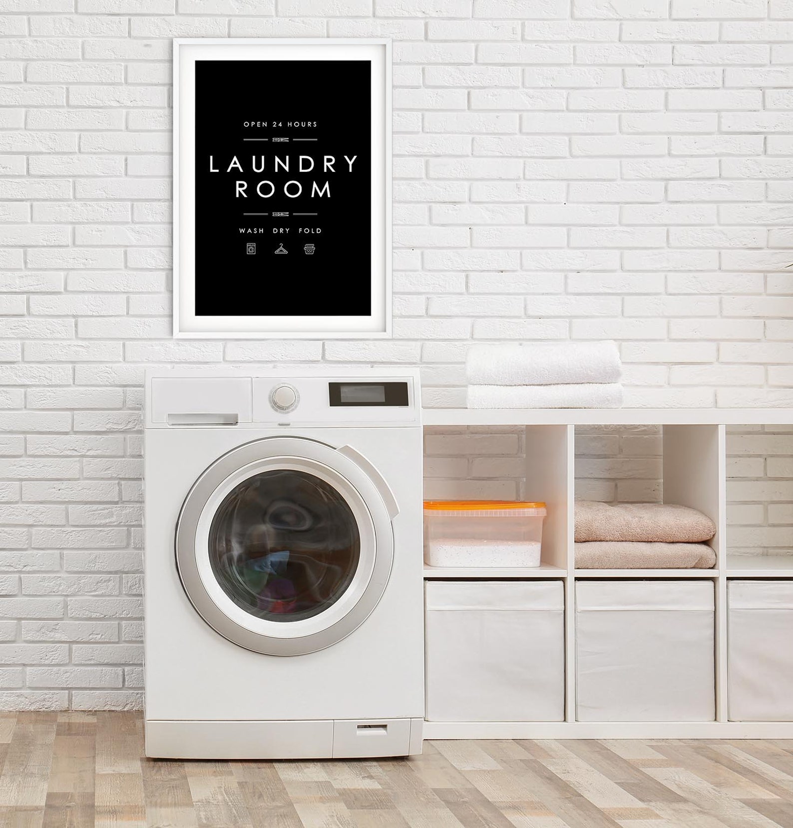 Laundry Room Sign Laundry Printable Art Laundry Wall Decor | Etsy