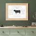 Beef Butcher Guide, Kitchen Butcher Chart, Kitchen Printable Art ...
