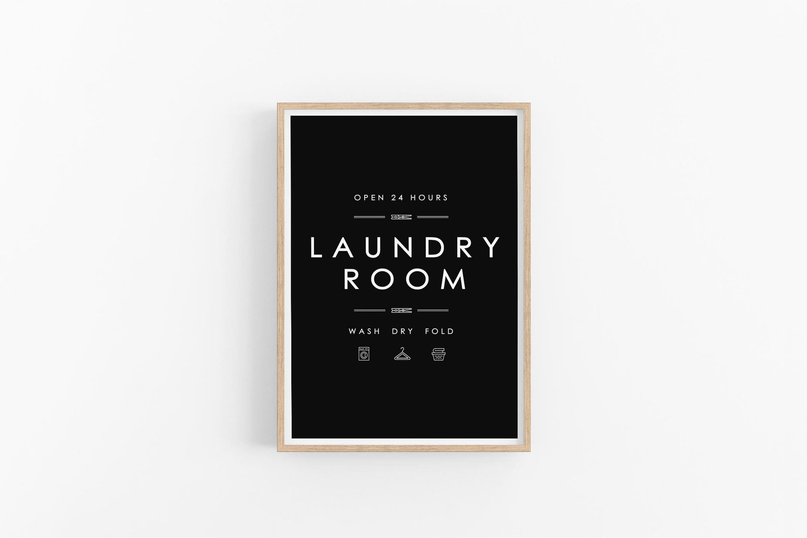 Laundry Room Sign Laundry Printable Art Laundry Wall Decor | Etsy