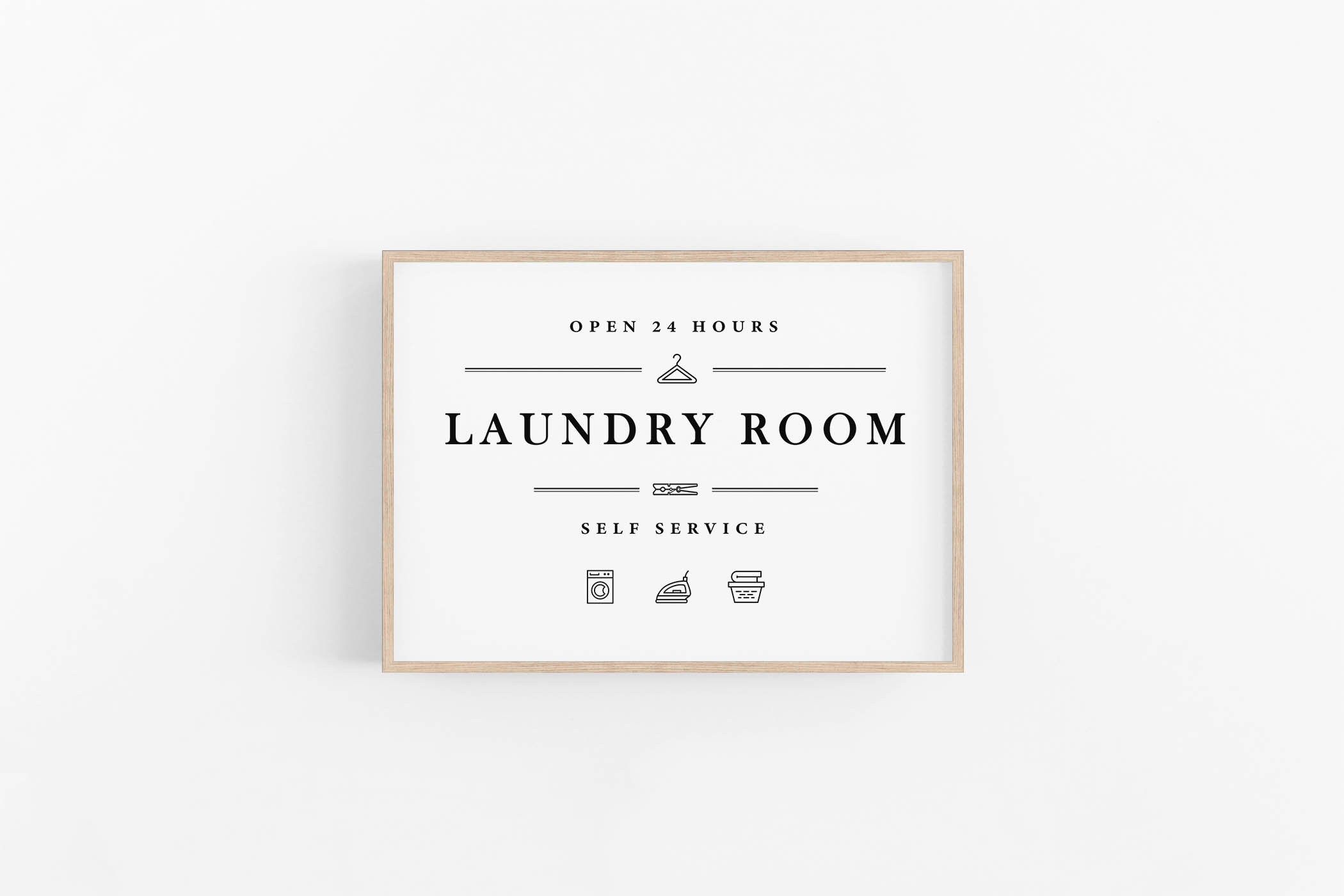 Laundry Sign Laundry Printable Art Laundry Print Laundry - Etsy UK