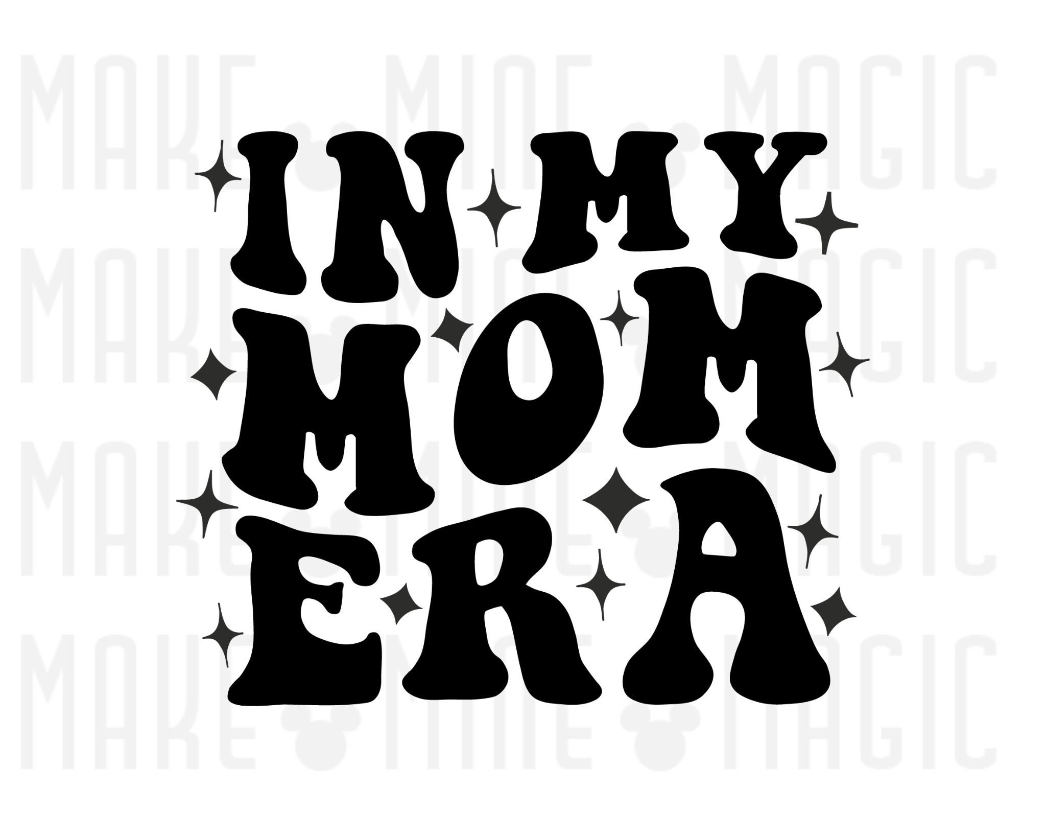 In My Mom Era SVG PNG Mom Svg Mommy Svg Mom Era Png Taylor - Etsy Australia