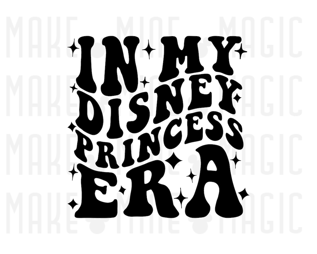 In My Disneyprincess Era SVG PNG, Princess Svg, Eras Png, Svg Files for ...