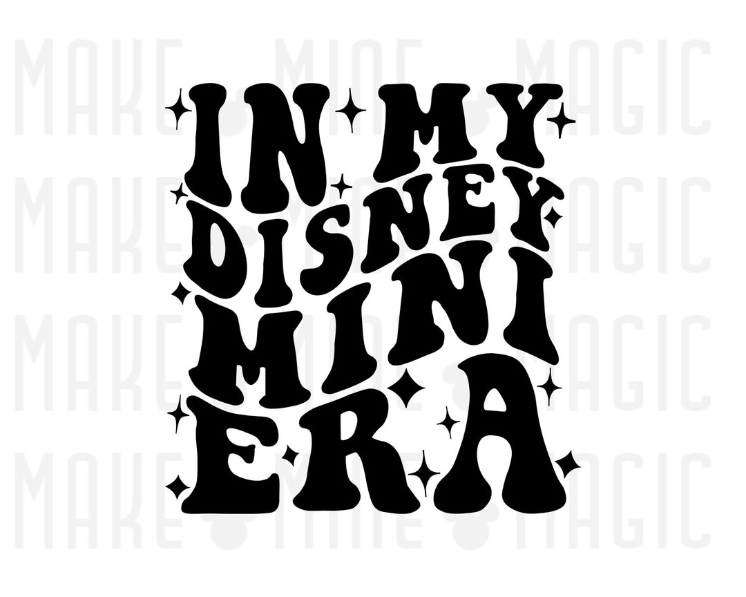 In My Disneymini Era SVG PNG, Princess Svg, Eras Png, Svg Files for ...