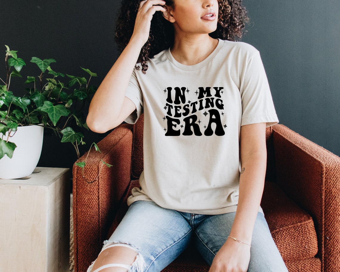 In My Testing Era SVG PNG, Teacher Svg, Teacher Shirt, Era Svg, Eras ...