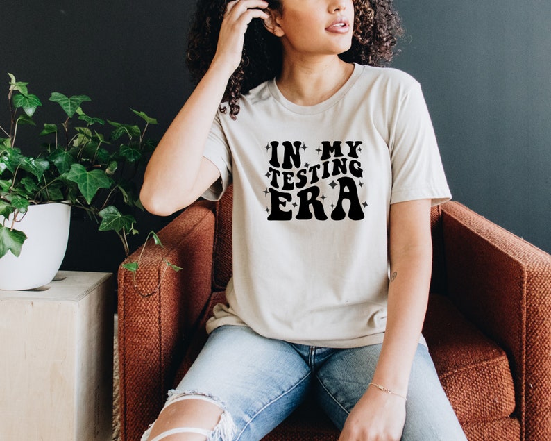 In My Testing Era SVG PNG, Teacher Svg, Teacher Shirt, Era Svg, Eras ...