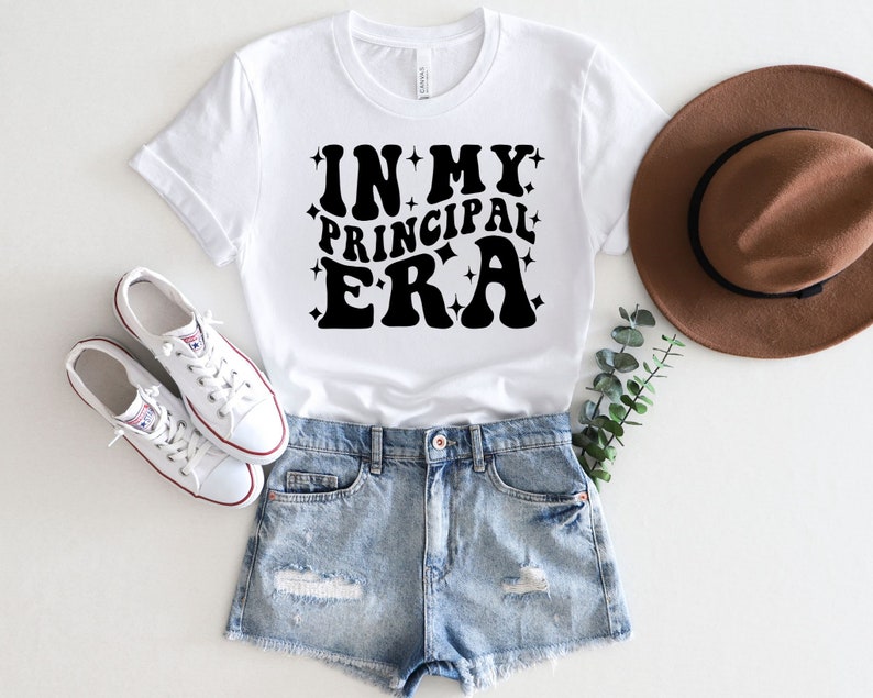 In My Principal Era SVG PNG, Principal Svg, Principal Shirt, Eras, Wavy ...
