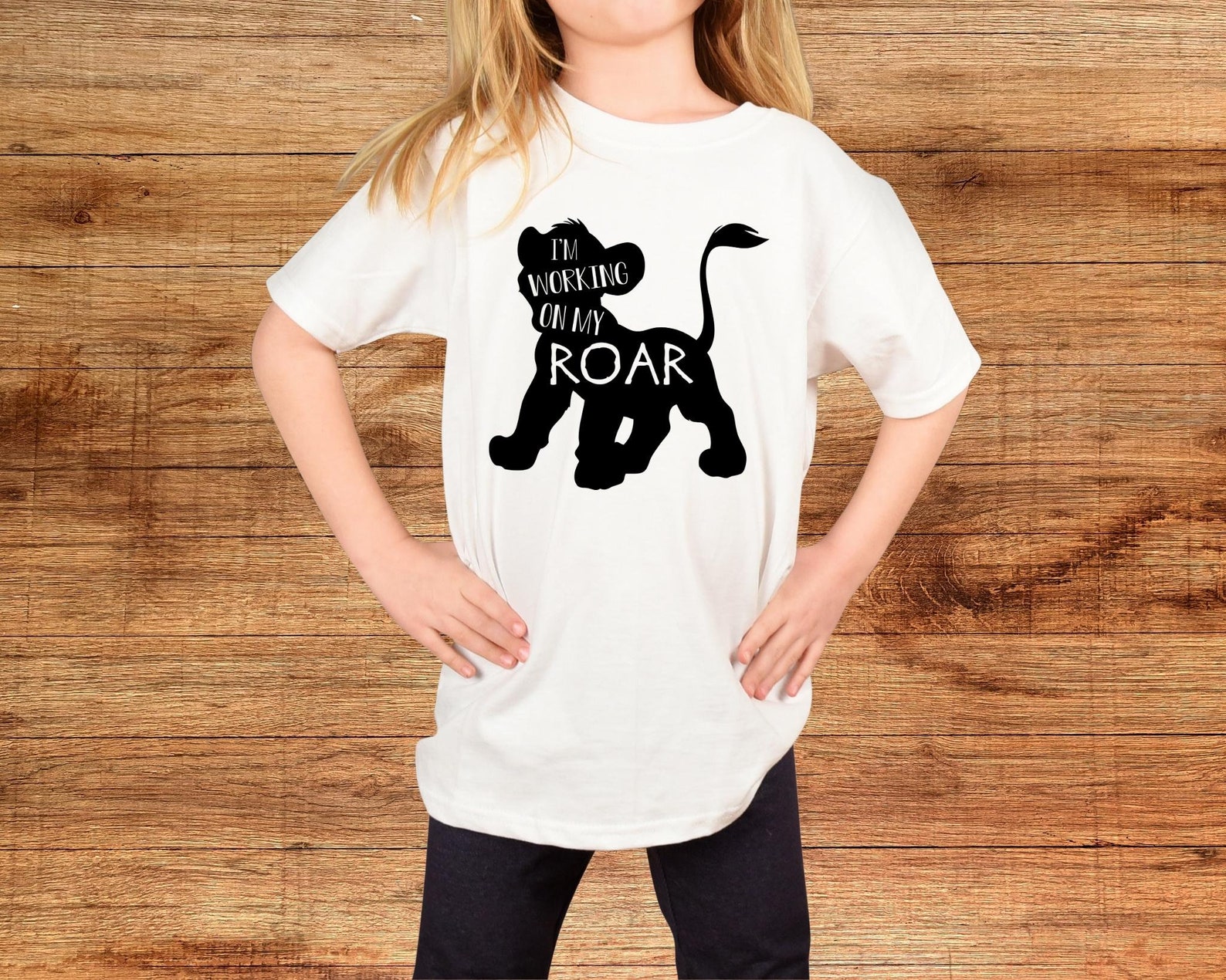 I'm Working on My Roar, Simba Svg, Lion King SVG, PNG, Baby Simba ...