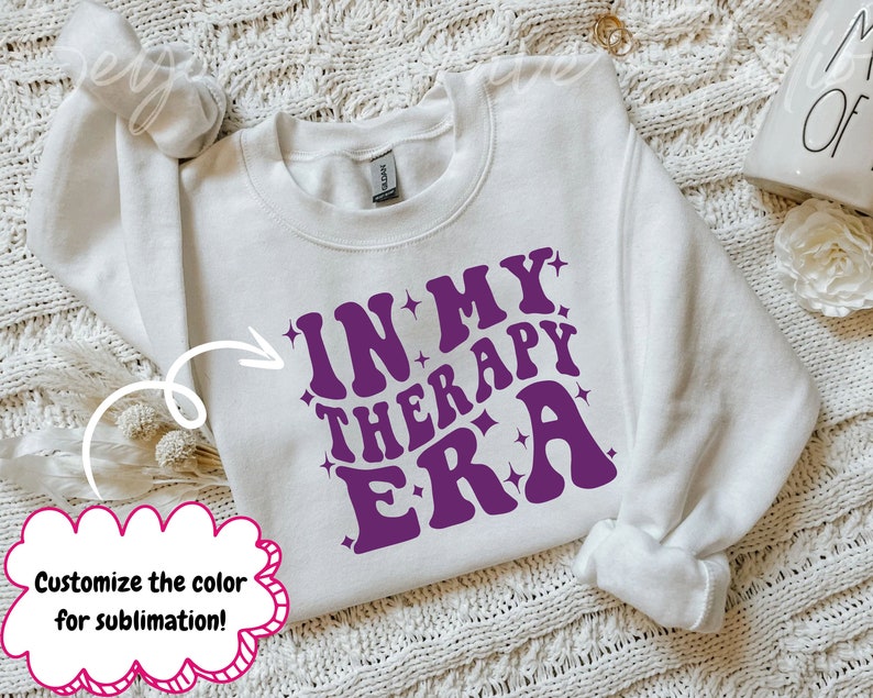 In My Therapy Era Svg Png, Files for Cricut, Silhouette, Counseling Svg ...