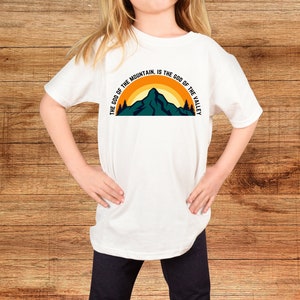 God of the Mountain, God of the Valley PNG, Christian Sublimation ...