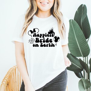 Happiest Bride on Earth Svg Png, Disneyworld Svg, Cricut Cut File ...