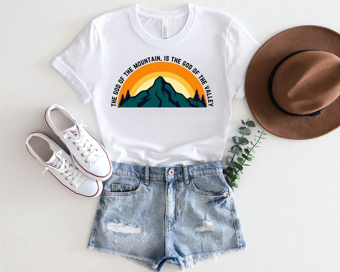 God of the Mountain God of the Valley SVG PNG Jesus God - Etsy