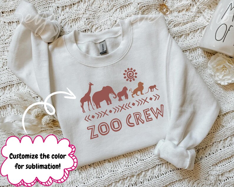 Zoo Crew PNG SVG, Animals, Animal Kingdom, Sublimation, Family Zoo ...