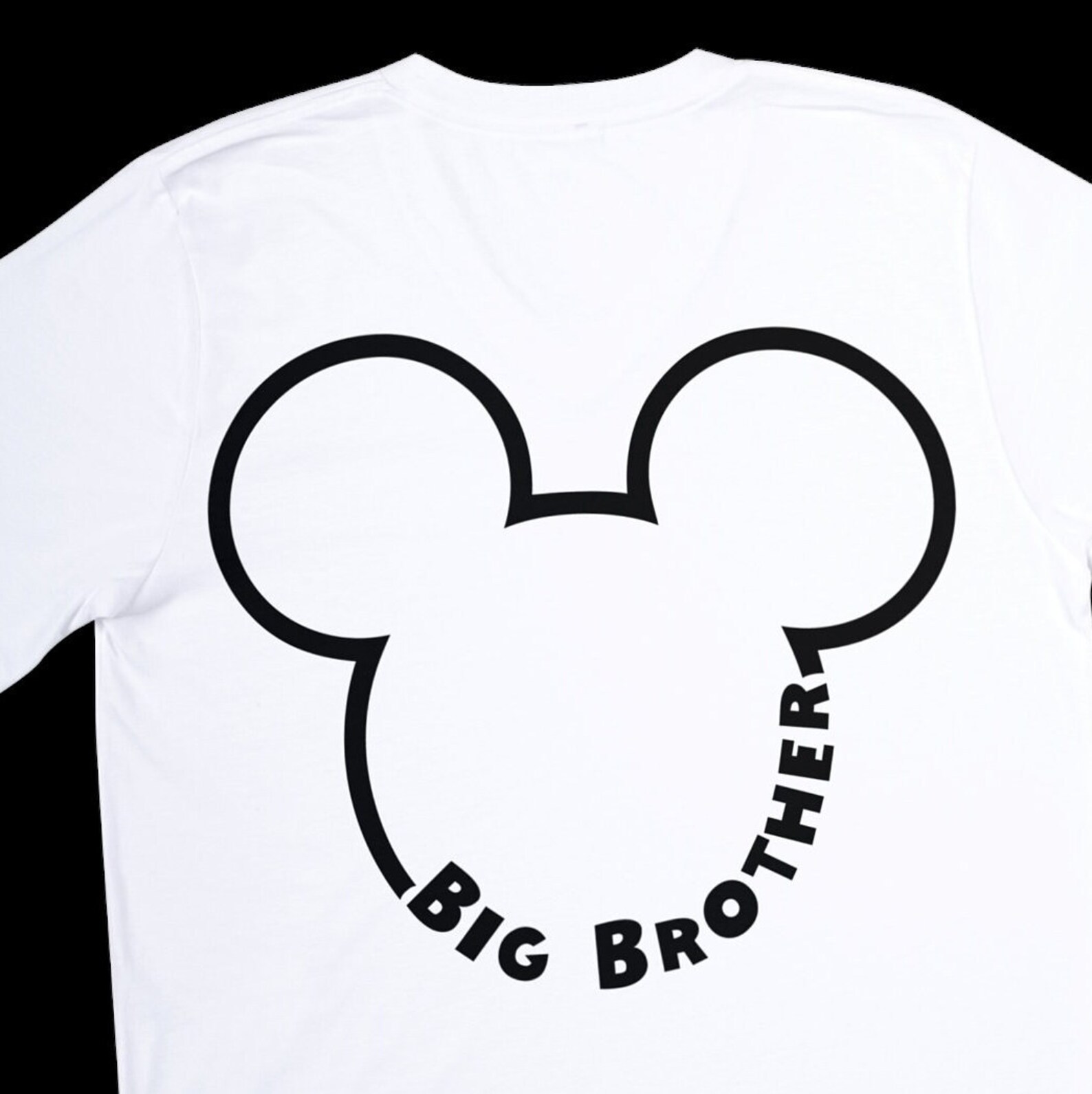 Big Brother Mickey Head SVG PNG, Mickey Outline Design, Disneyworld ...