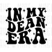 In My Dean Era SVG PNG, Dean Svg, Dean Shirt, Eras, Svg for Cricut ...