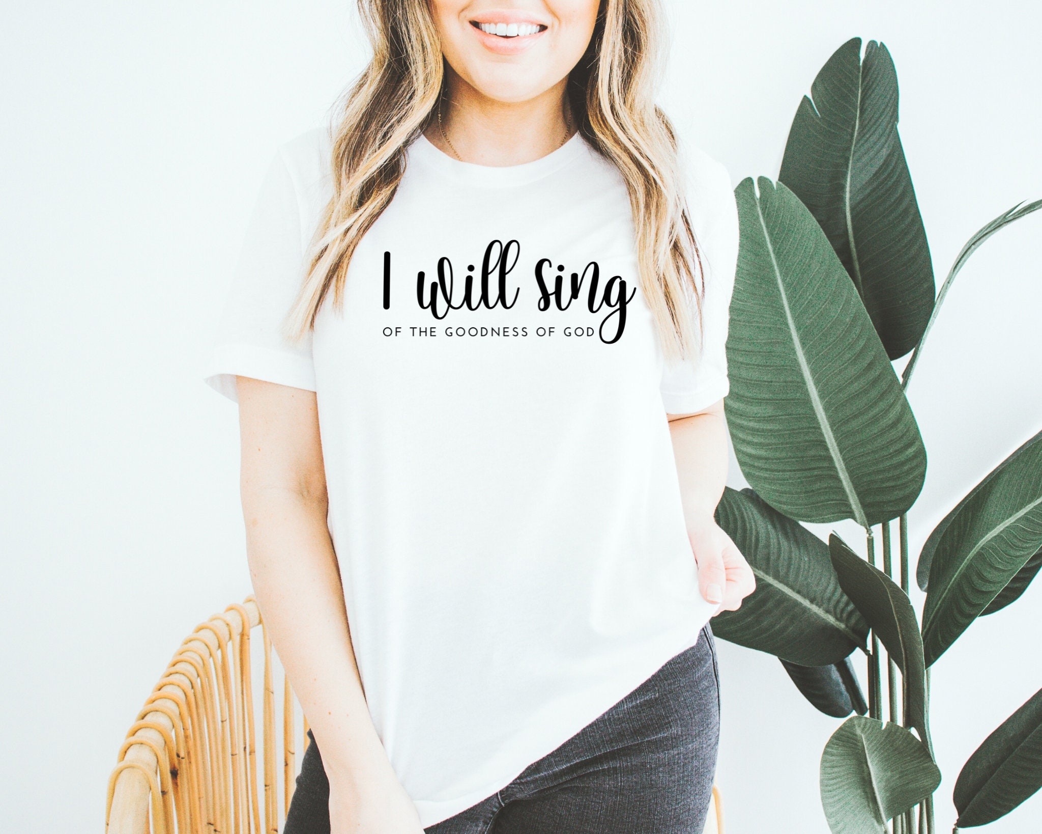 I Will Sing of the Goodness of God SVG PNG, Jesus Svg, Faith Svg ...