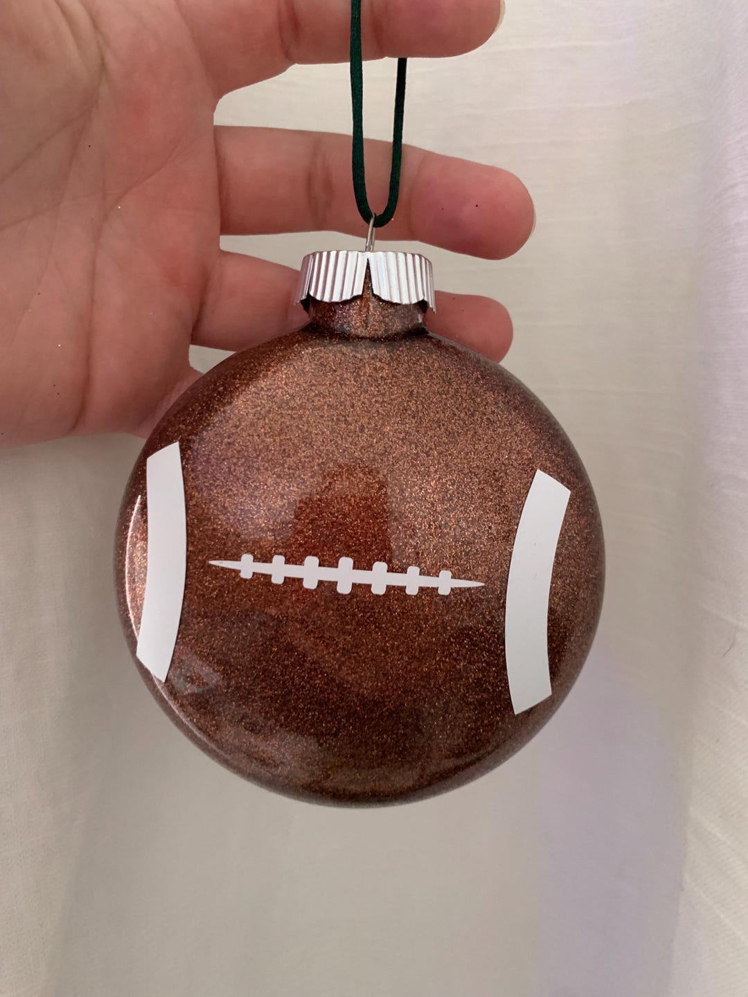 Personalized Football Christmas Ornament Football Christmas Tree Decor ...