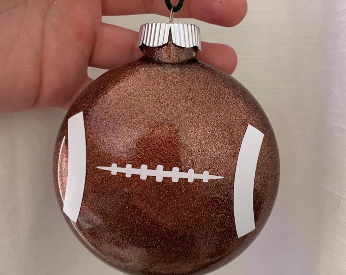 Personalized Football Christmas Ornament - Football Christmas Tree ...