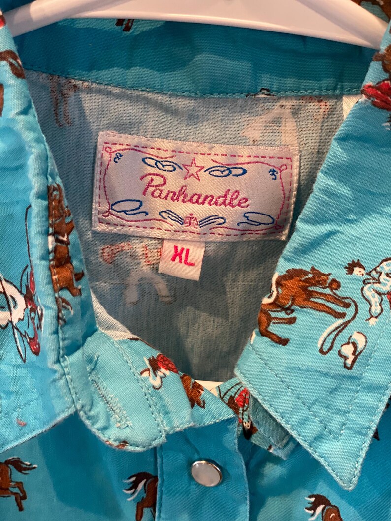 Vintage Girls Western Shirt - Etsy