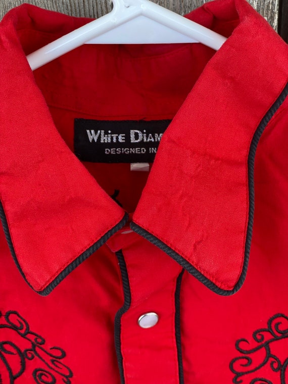 Embroidered Western Shirt - Gem