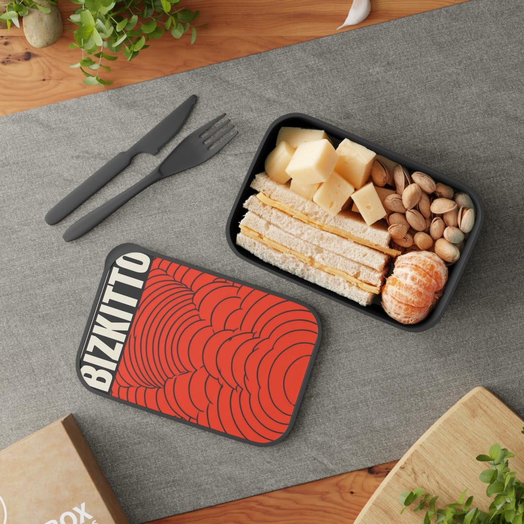 Bento Box, Japanese Style, Vibrant Red Color - Lunch Container With ...