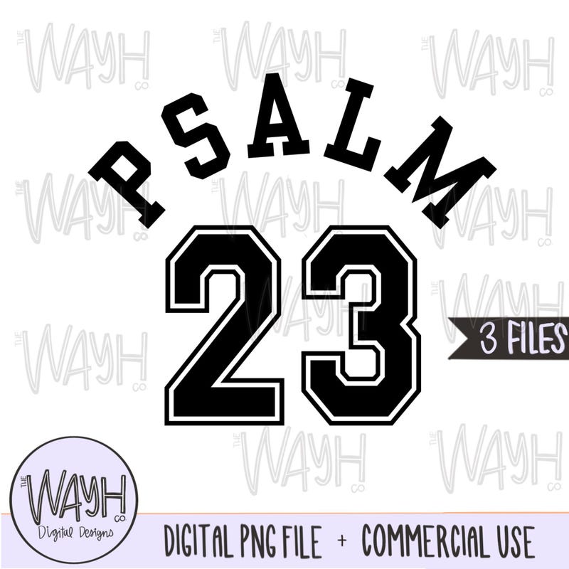 Psalm 23 Svg - Etsy