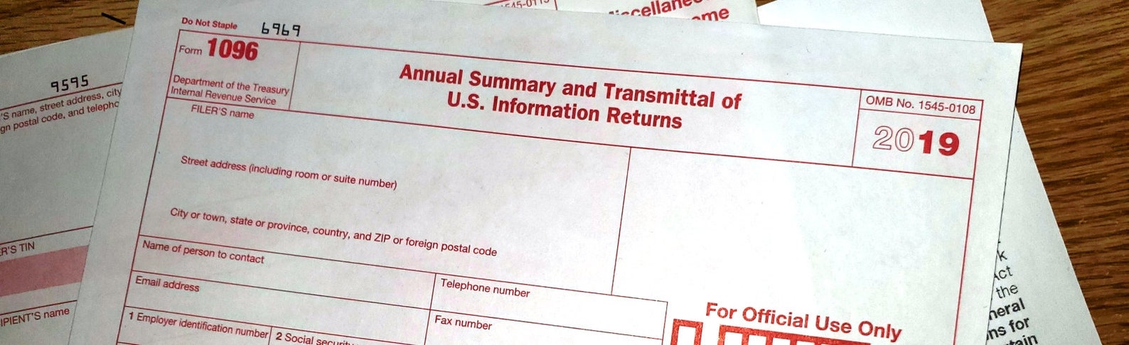 2023 Tax Year IRS 1096 Transmittal Summary Form Template - Etsy