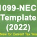 1099-NEC Form 3-per-page Print Template for Word or PDF 2022 - Etsy