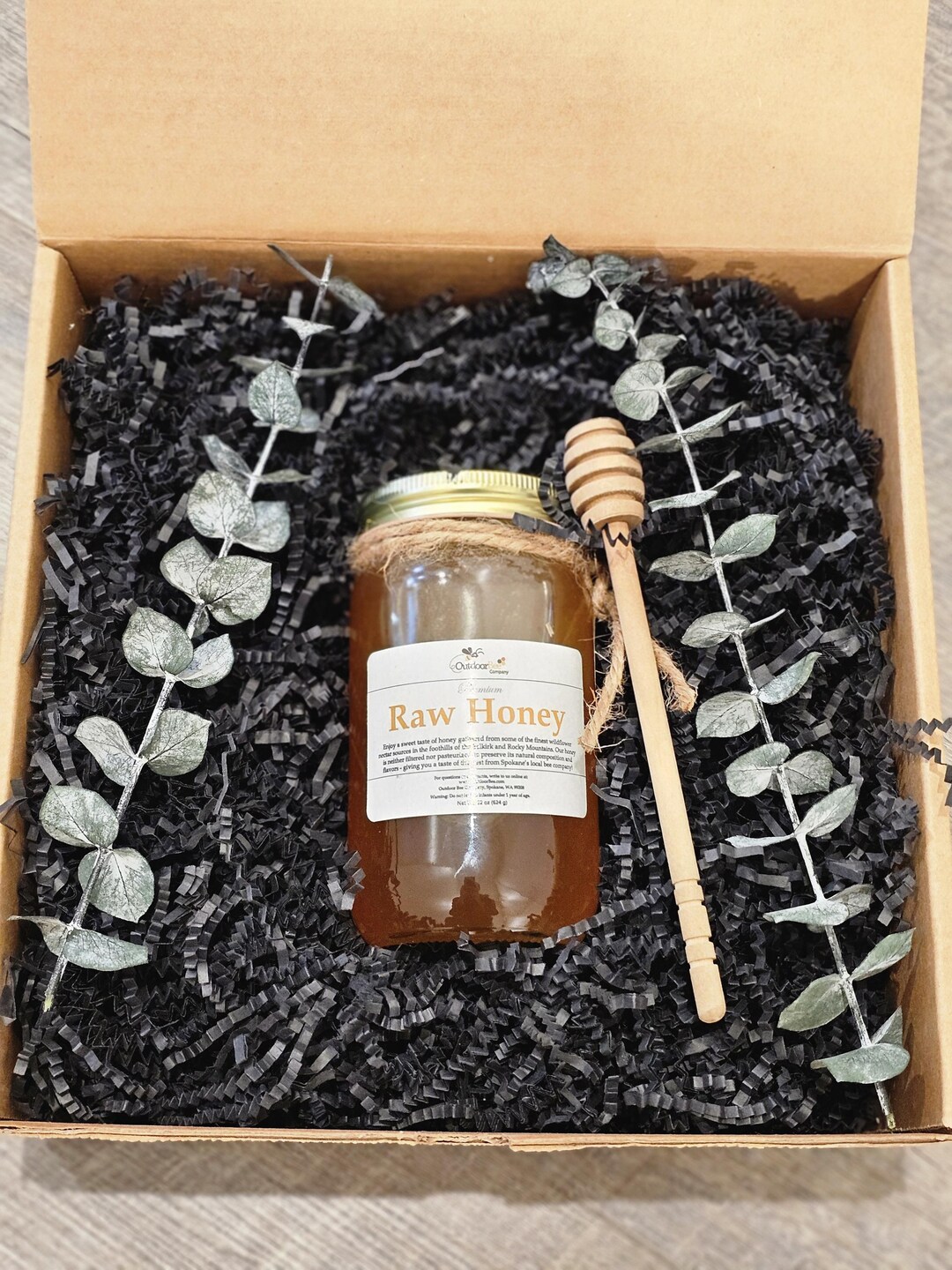 Premium Pacific Raw Honey Gift Box - Etsy