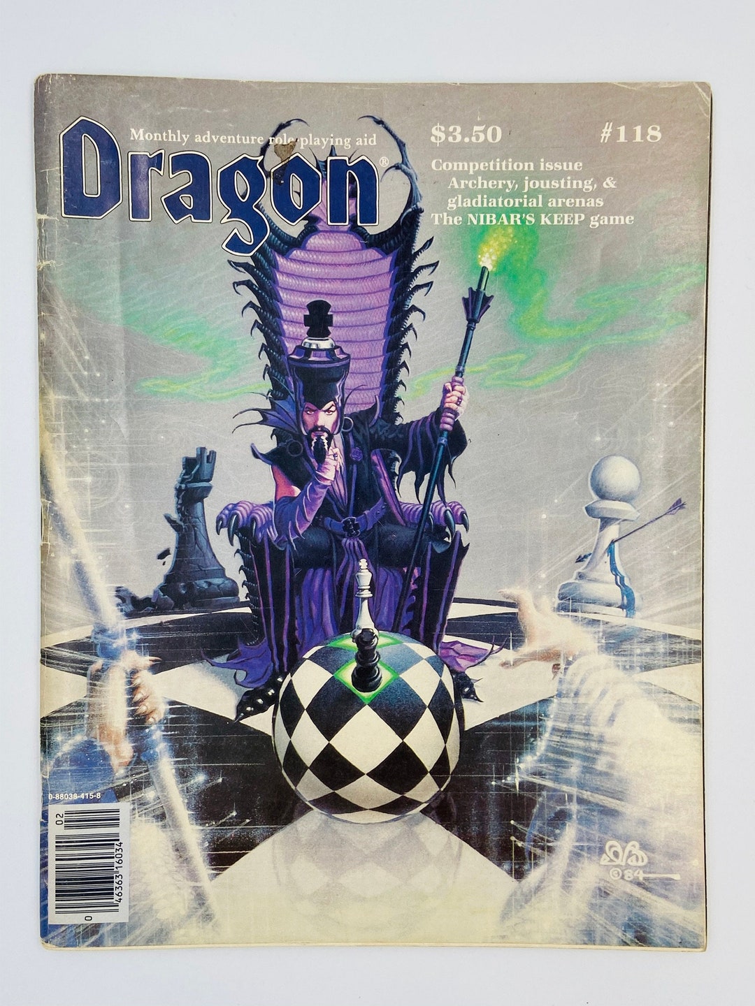 Dragon 118 vintage 80s Role Playing Magazine - Etsy