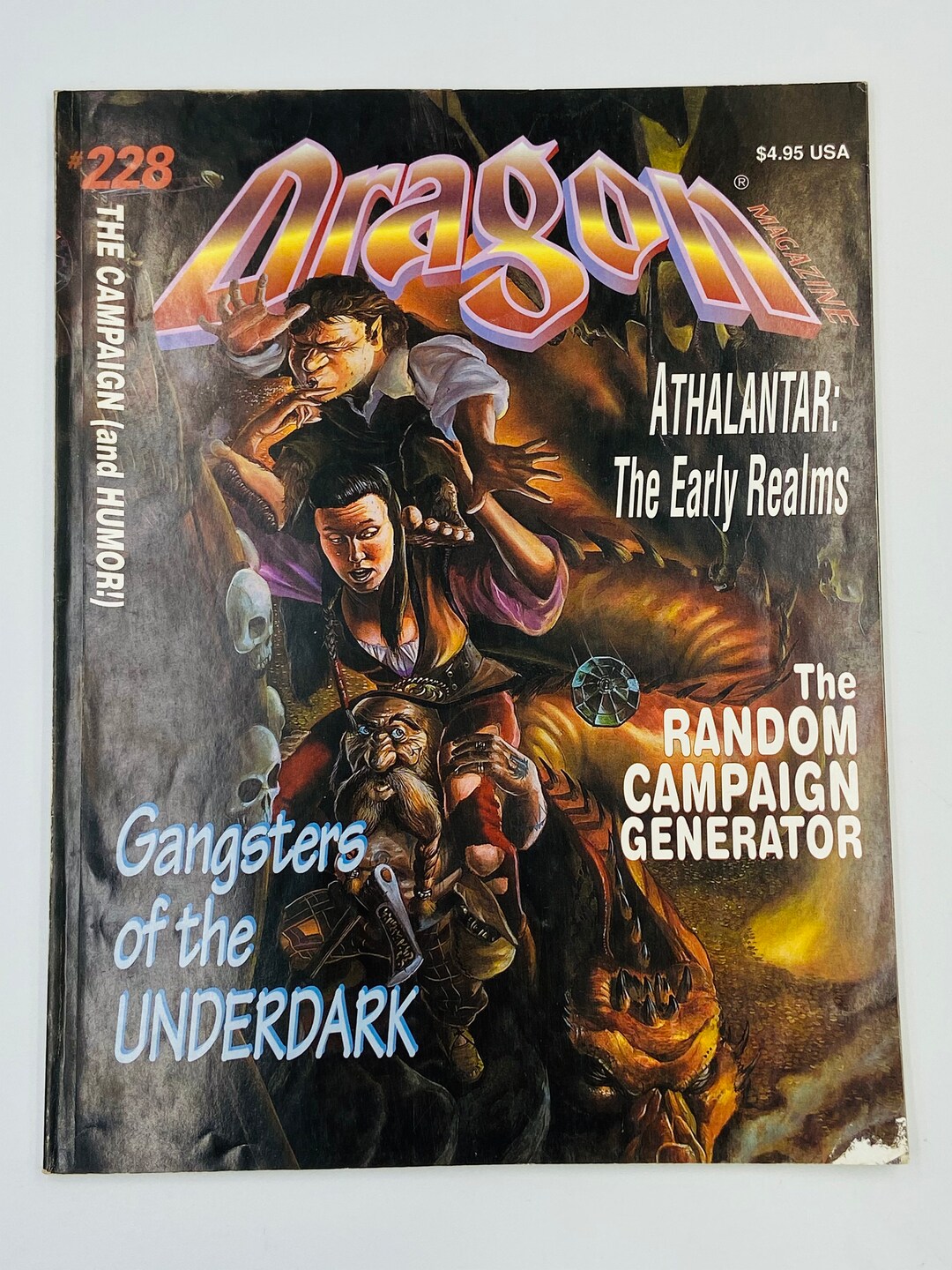 Dragon #228 (vintage Role Playing Magazine) - Etsy