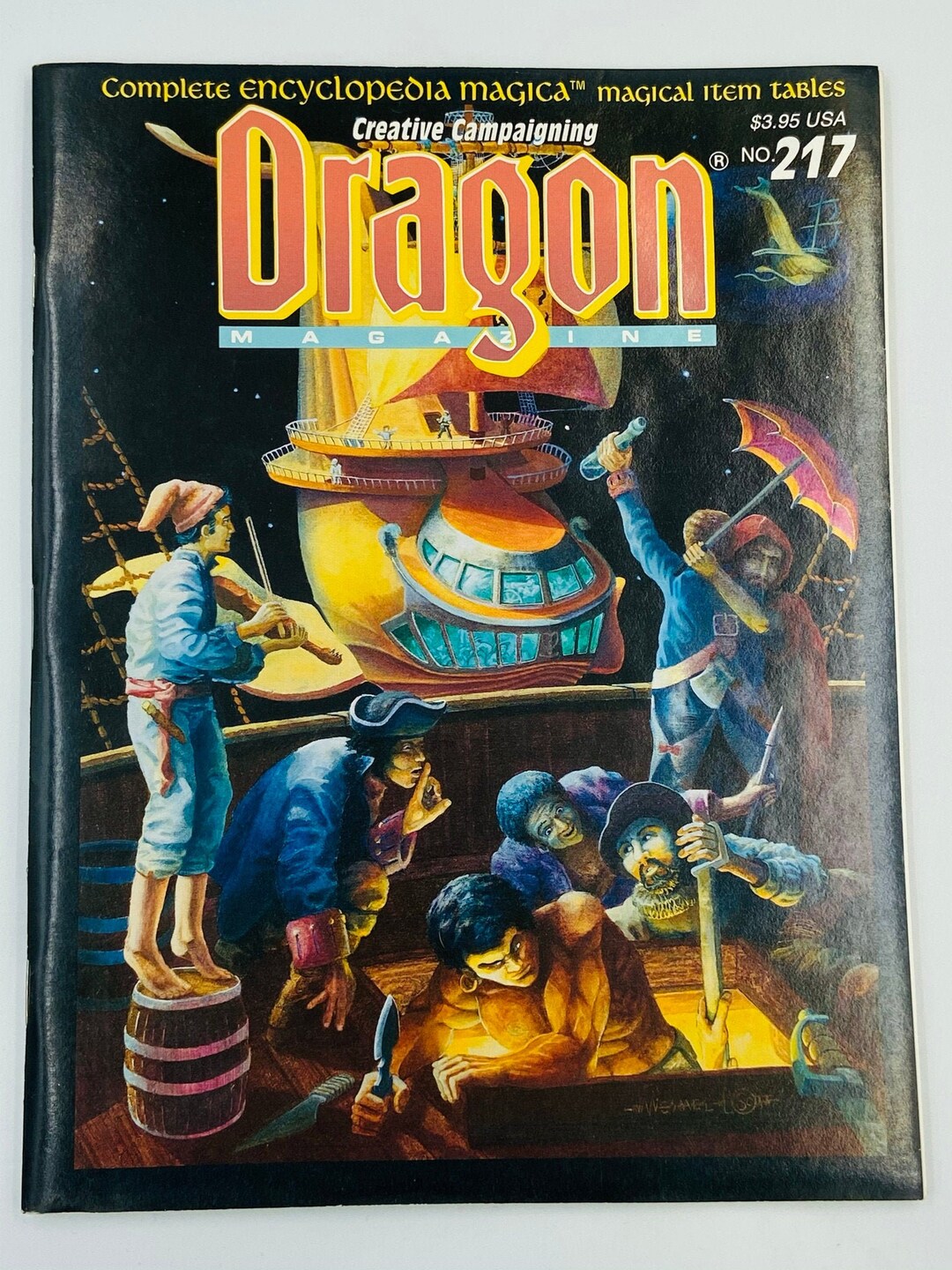 Dragon 217 vintage Role Playing Magazine - Etsy