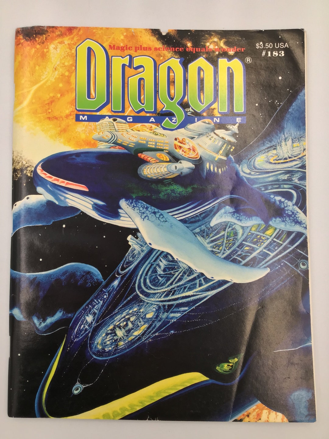 Dragon #183 (vintage Role Playing Magazine) - Etsy