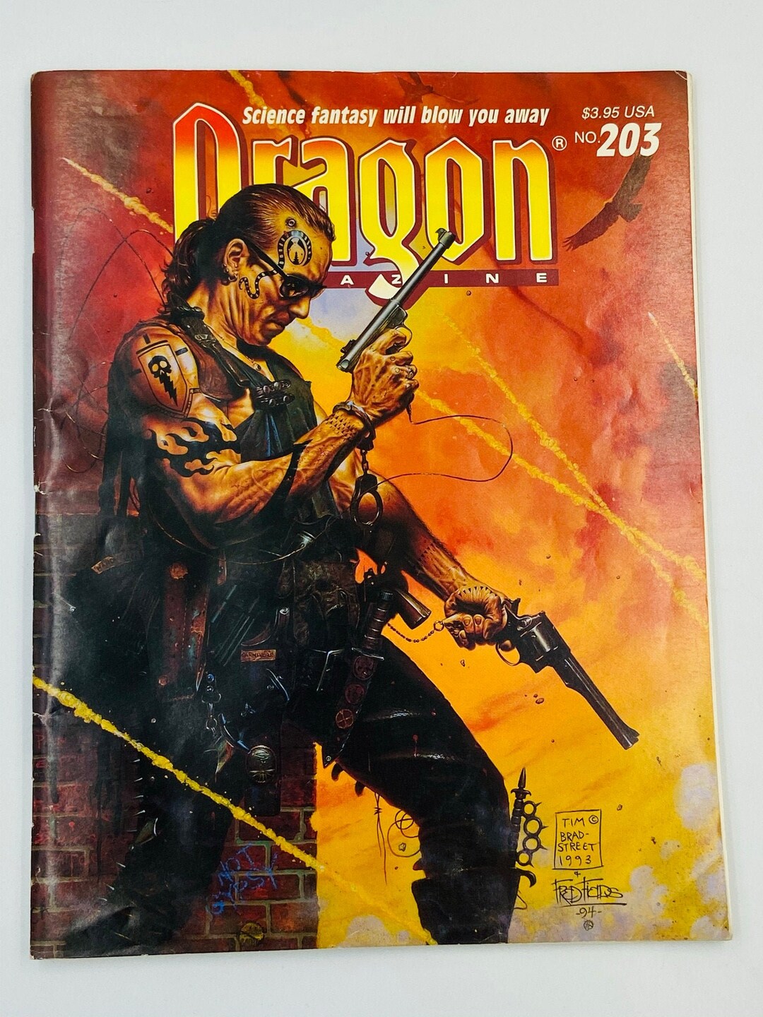 Dragon 203 vintage Role Playing Magazine - Etsy