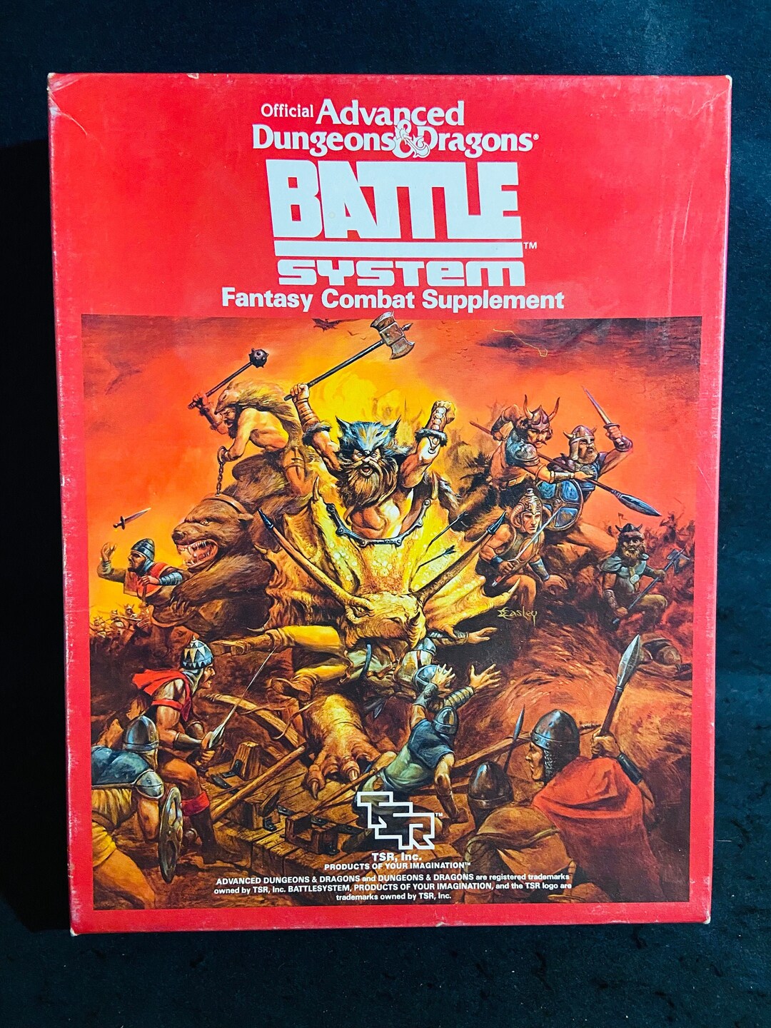 Battle System: Fantasy Combat System (vintage AD&D Role-playing Game ...