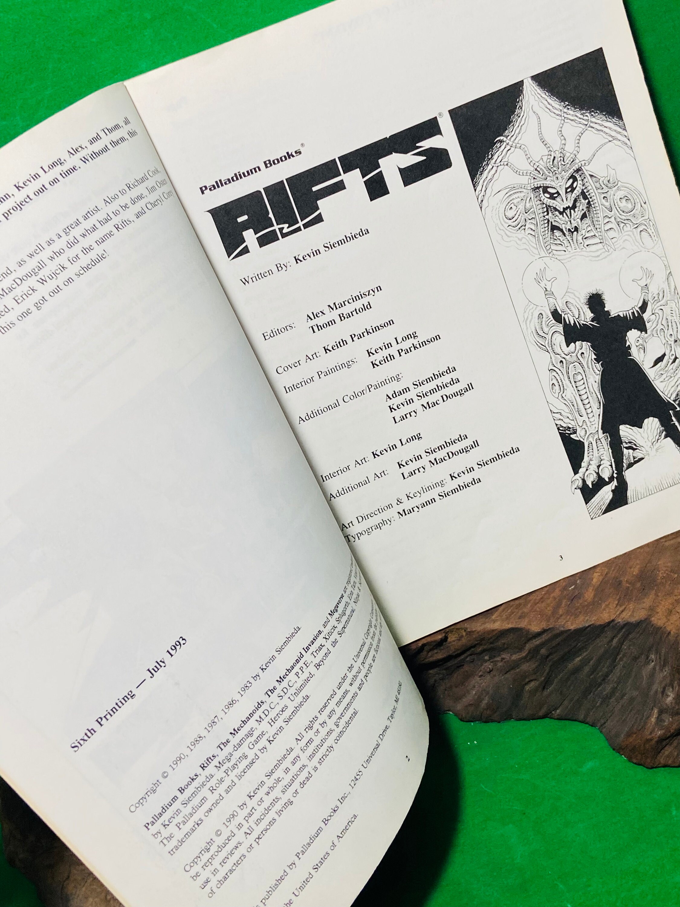 Rifts: Role-playing Game vintage Role-playing Sourcebook - Etsy Rifts: Role-playing Game vintage Role-playing Sourcebook - Etsy