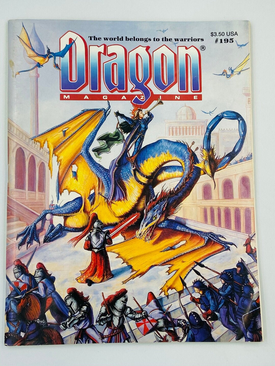 Dragon 195 vintage Role Playing Magazine - Etsy
