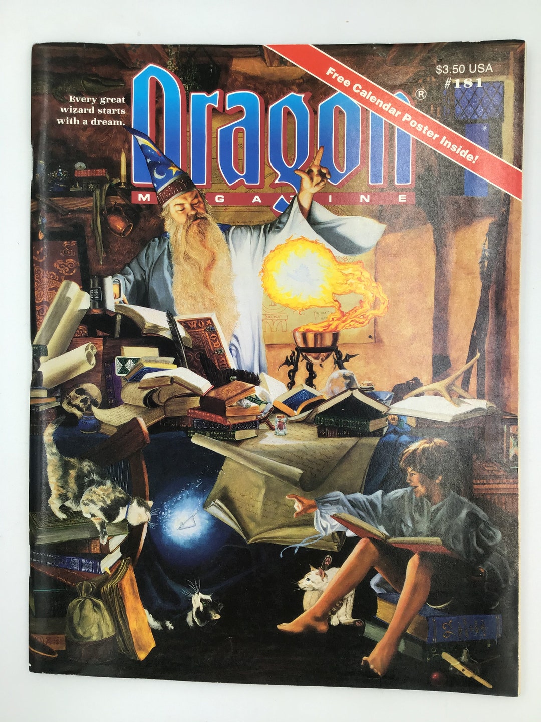 Dragon 181 vintage Role Playing Magazine - Etsy