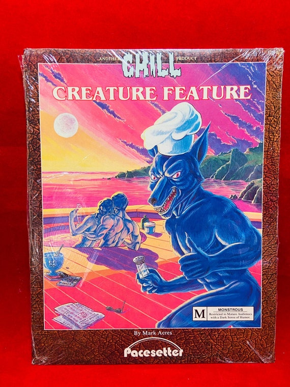 Creature Feature vintage CHILL Role-playing Game Supplement - Etsy