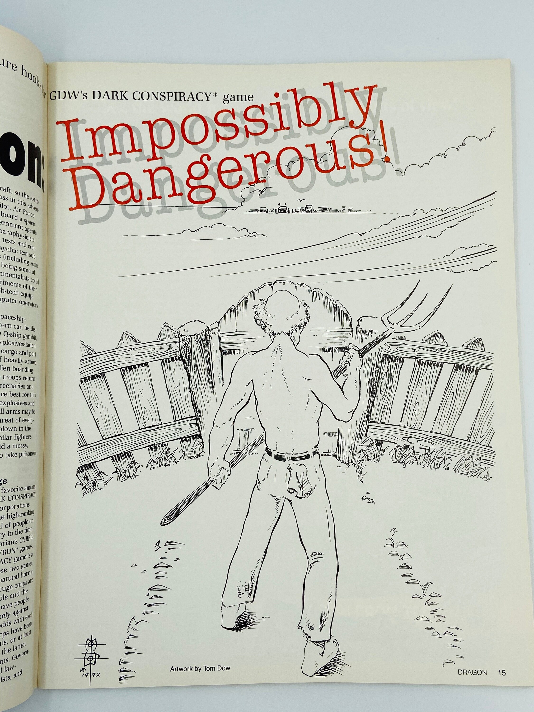 Dragon 186 vintage Role Playing Magazine - Etsy