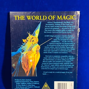 Gurps Magic vintage Role-playing Game Sourcebook - Etsy