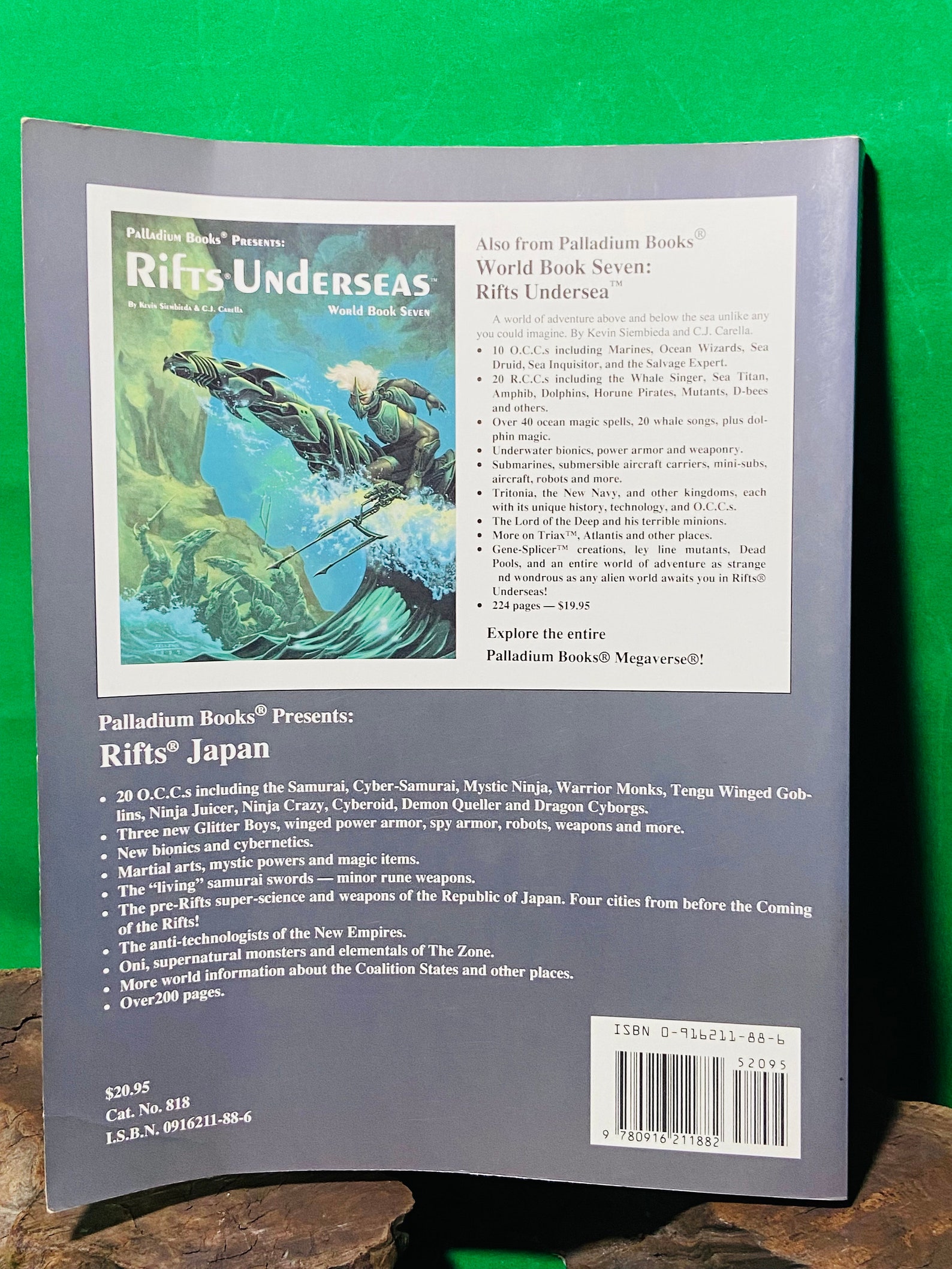 Rifts Japan: World Book #8 (vintage Role-playing Sourcebook) - Etsy