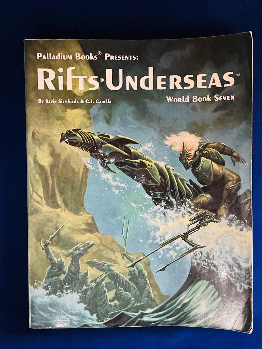 Rifts Underseas: World Book #7 (vintage Role-playing Sourcebook) - Etsy