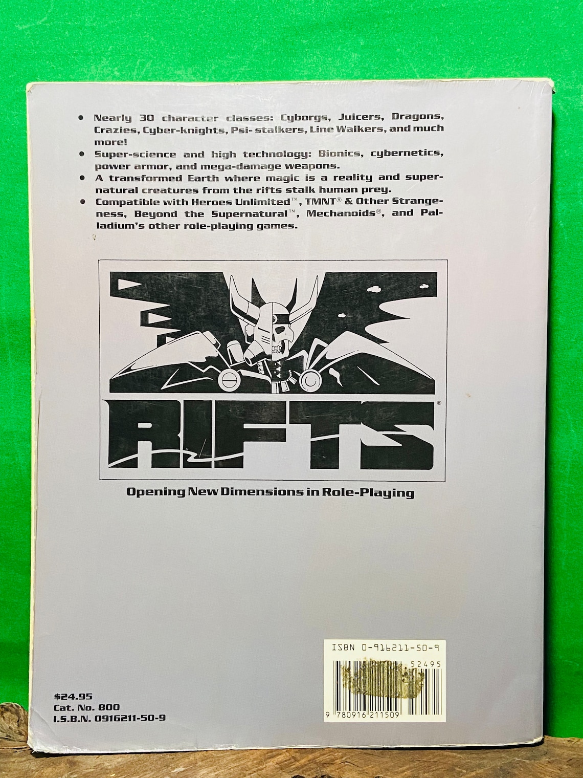 Rifts: Role-playing Game (vintage Role-playing Sourcebook) - Etsy