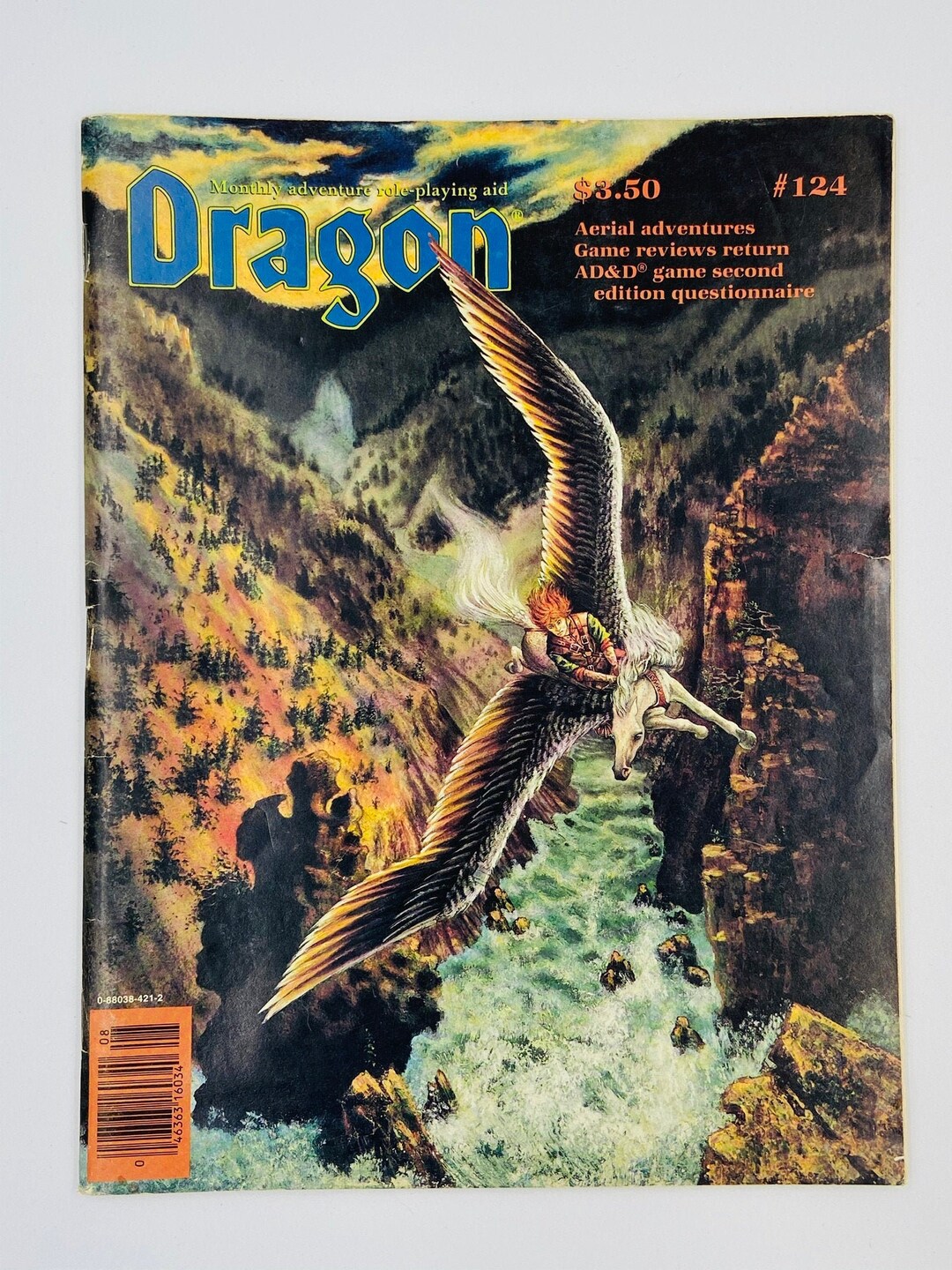 Dragon 124 vintage 80s Role Playing Magazine - Etsy