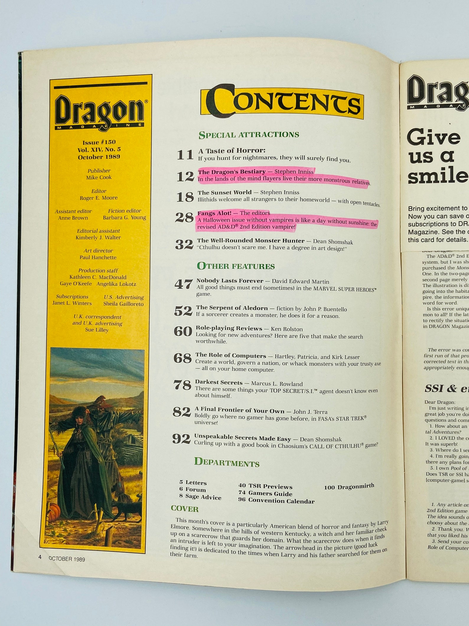 Dragon 150 vintage 80s Role Playing Magazine - Etsy