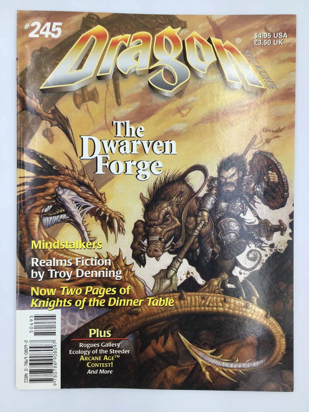 Dragon 245 vintage Role Playing Magazine - Etsy