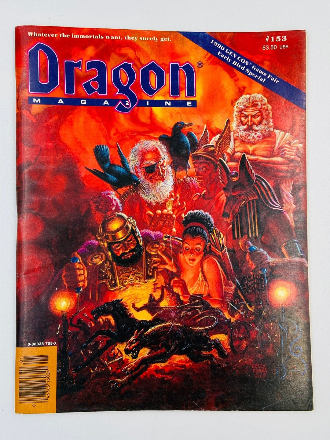 Dragon #153 (vintage Role Playing Magazine) - Etsy