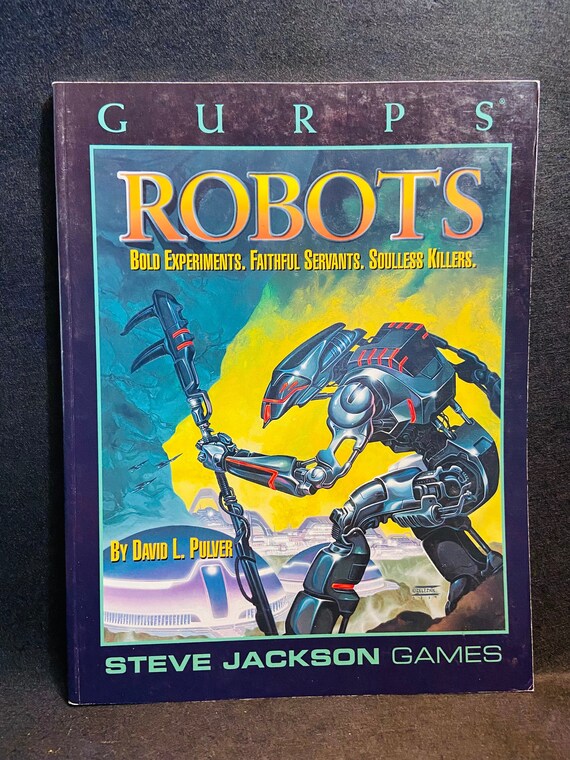 Gurps Robots vintage Role-playing Game Sourcebook - Etsy