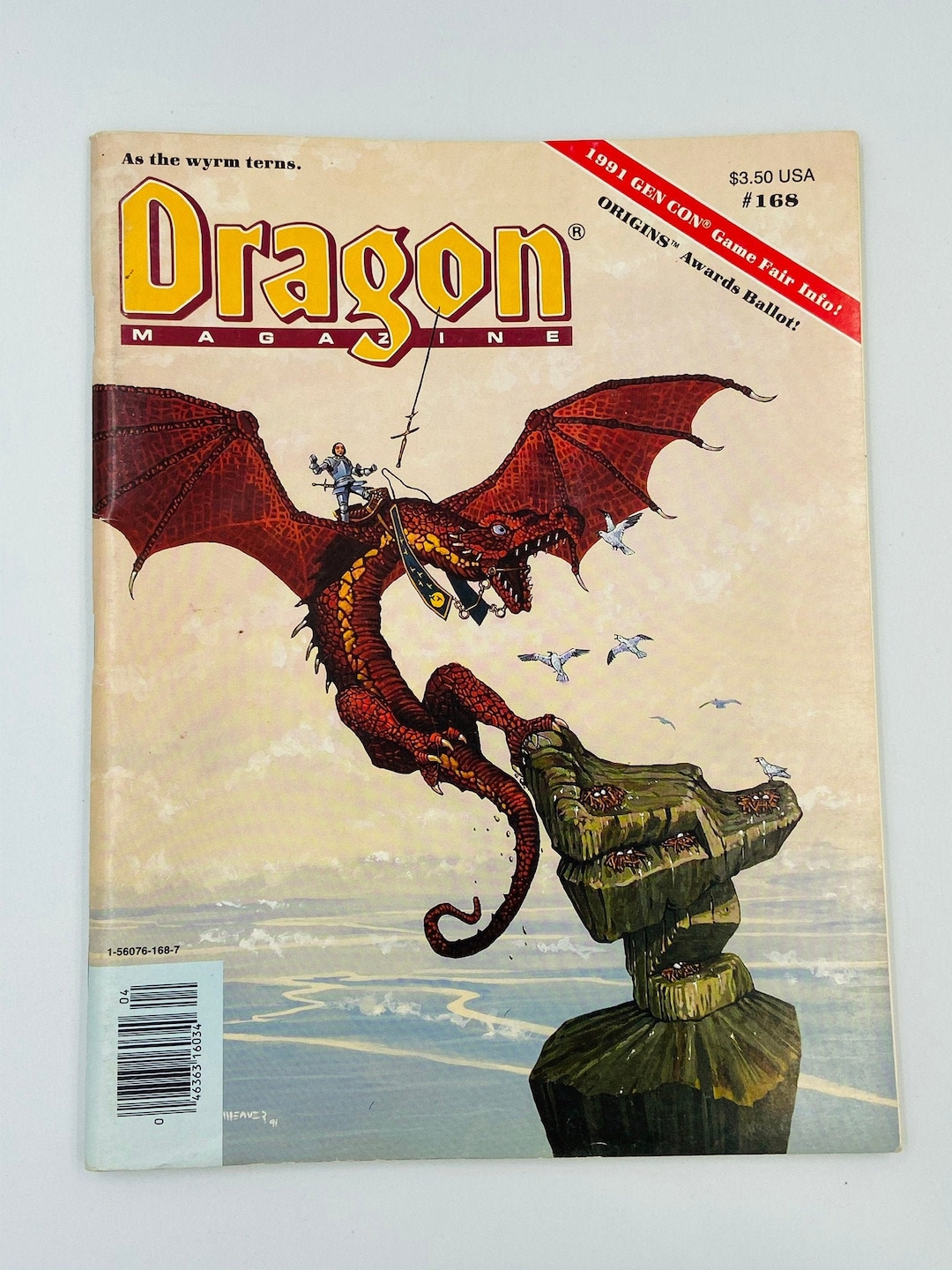 Dragon 168 vintage Role Playing Magazine - Etsy