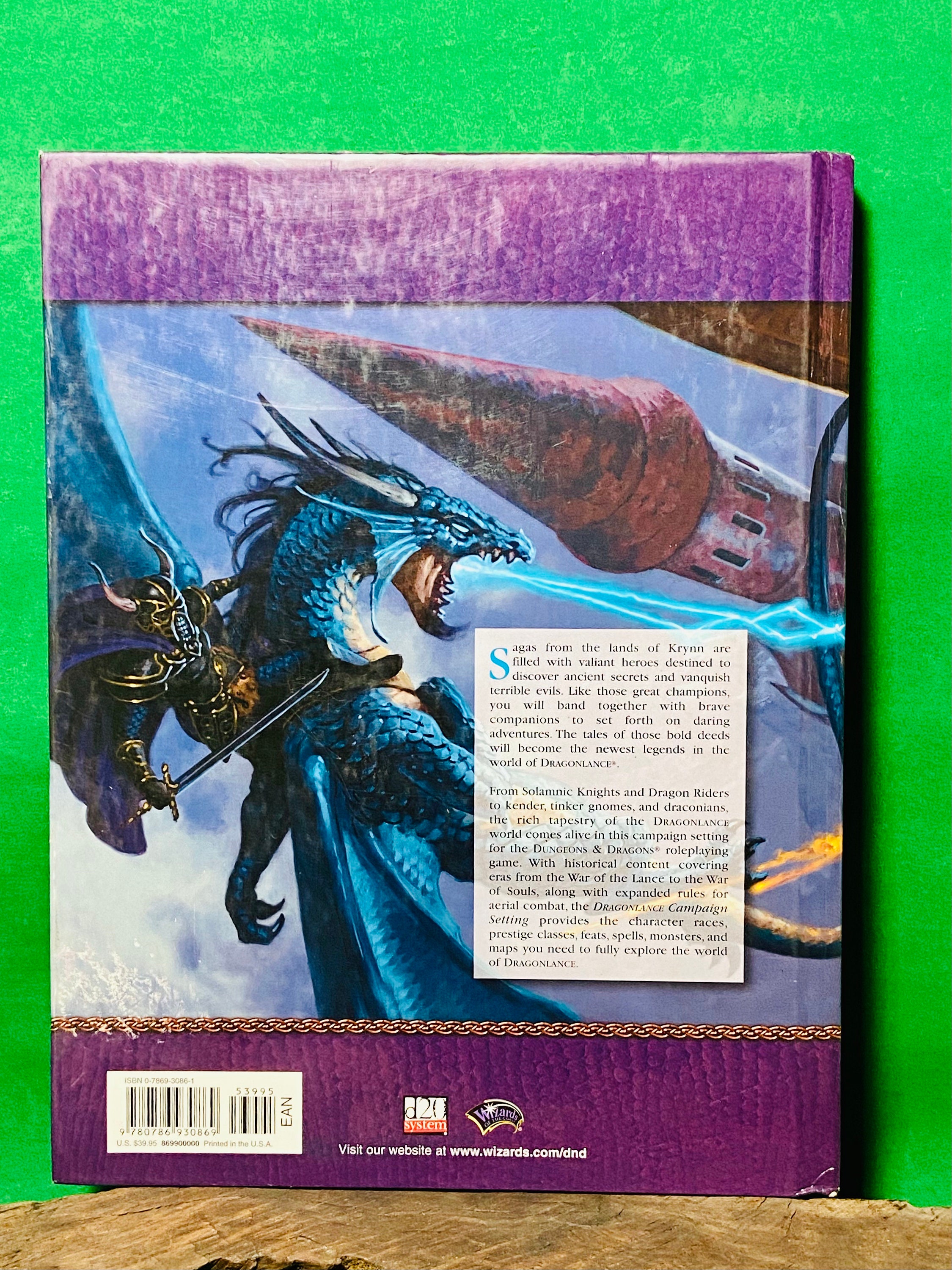 Dragonlance Campaign Setting (vintage Dungeons & Dragons Role-playing ...